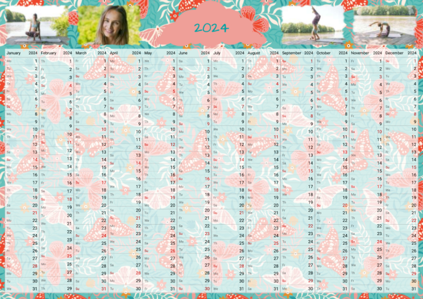 Jaarplanner zelf maken | myphotobook